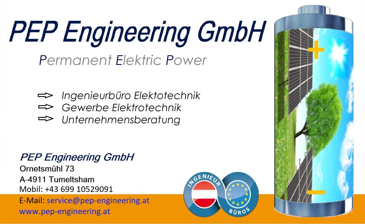 Informationen – PEP Engineering